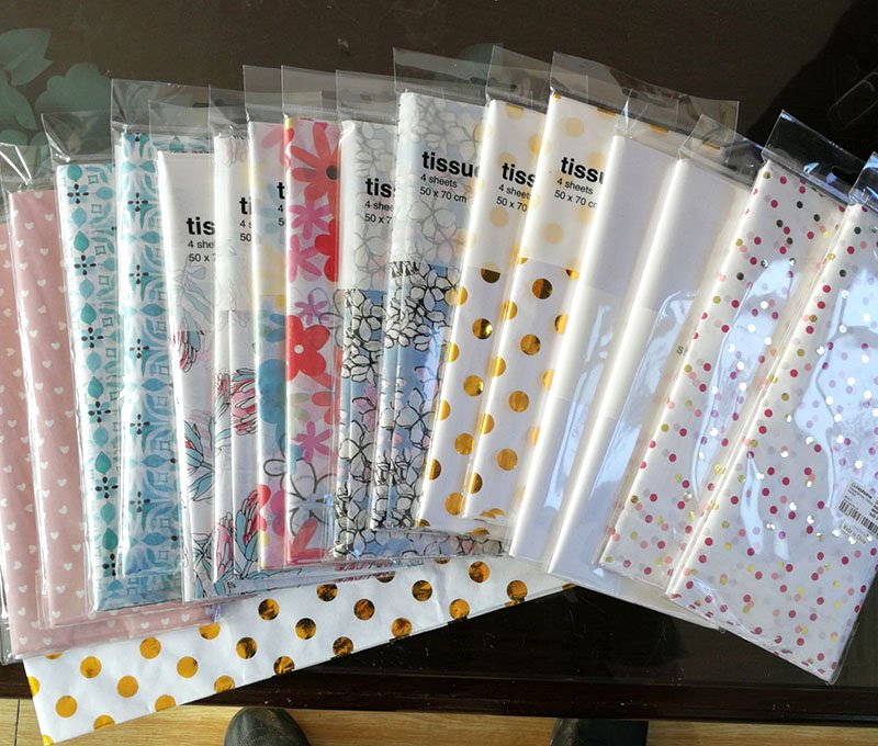 Wrapping Paper in Sheet - paper napkin|linen style guest towel|toilet ...